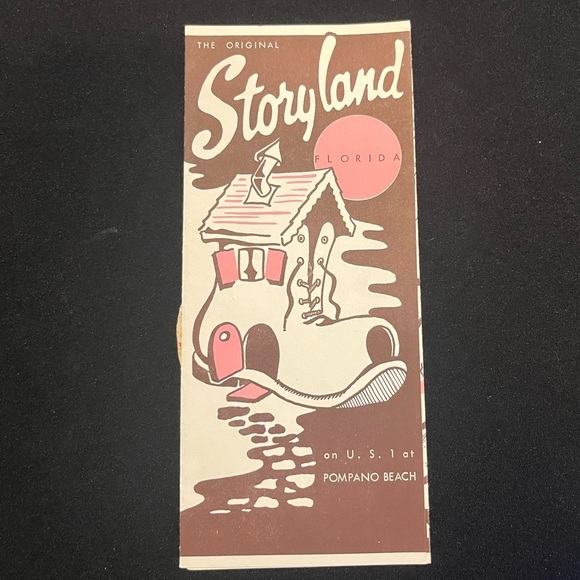 Art | Vintage Storyland Florida Tourist Brochure | Poshmark